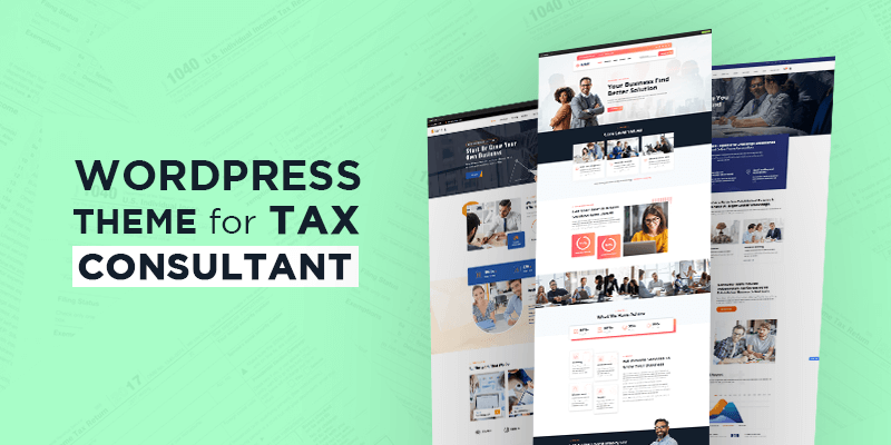 Top 10 WordPress Theme for Tax Consultant in 2024