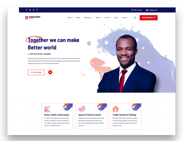15+ Best Political WordPress Themes To Make You The Right Candidate
