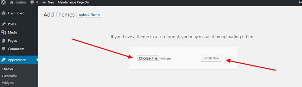 Theme Installation – ThemeIM